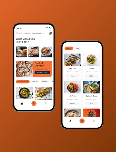 BiteTrack Food delivery app with smart recommendations and real-time ...